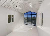 China Expandable Triangular Roof Container House 3x6m Weather Resistant A Frame Home for sale