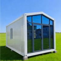 China Expandable Triangular Roof Container House 3x6m Weather Resistant A Frame Home for sale
