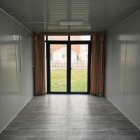 China Expandable Triangular Roof Container House 3x6m Weather Resistant A Frame Home for sale