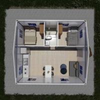 China Detachable Container Cabin 18m2 Desert Proof Modular Camp for Oil Fields for sale