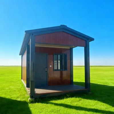 China Fast Assembly Triangular Roof Container House Expandable A Shape Roof House for sale