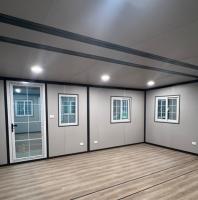 China Expandable Container House 20ft 40ft Quick Setup Hydraulic System 72sqm Living Space for sale