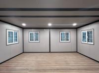 China Expandable Container House 20ft 40ft Quick Setup Hydraulic System 72sqm Living Space for sale