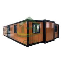 China Expandable Container House 20ft 40ft Eco Friendly Prefab Modular Home 72sqm for sale