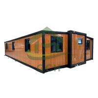 China Expandable Container House 20ft 40ft Eco Friendly Prefab Modular Home 72sqm for sale
