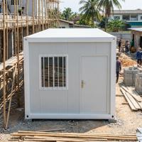 China Custom Prefab Container House Tiny Home with EPS Panel Steel Frame 6m x 3m for sale