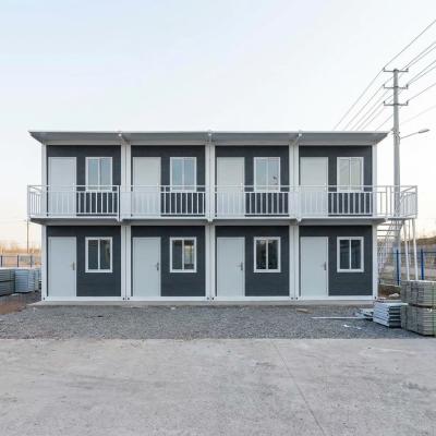 China Insulated Detachable Container House Weatherproof Prefab Modular Cabin For Spain for sale
