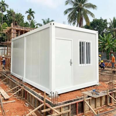 China Rust-Proof Prefabricated Living Pod for Indonesia Mining Zone: Sealed Multi-Waterproof White-Frame Accommodation Unit for sale