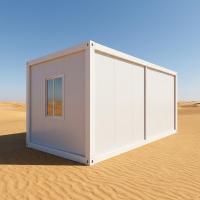 China Rail-Transport Optimized Detachable Container House 5950x3000mm Flat-Pack Modular Unit for sale