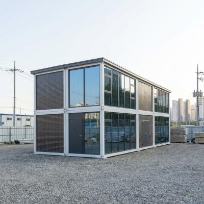 China 2 Story Prefabricated Construction Complex for New Zealand High Load Multi Unit Combined Office Building for sale