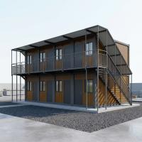 China 20ft Detachable Flat Pack Accommodation Units 6000x3000mm Remote Site Prefab Cabin for sale