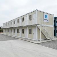 China 20ft Detachable Flat Pack Accommodation Units 6000x3000mm Remote Site Prefab Cabin for sale
