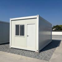 China Stackable 20ft Flat Pack Container House 6000x3000mm Multi Story Camp Module for sale