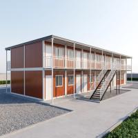 China 20ft Flat Pack Modular Resort Villa 6000x3000x2840mm Customizable Eco Cabin for sale