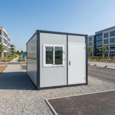 China Flat Pack 20ft Foldable Container House Modern Portable Tiny Home Building for sale