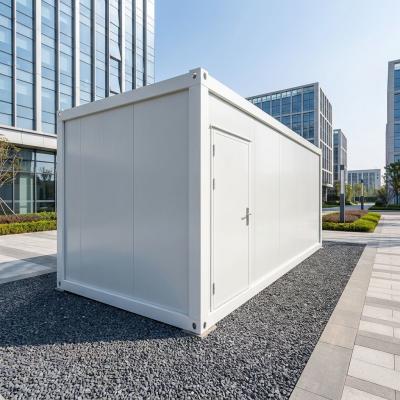 China Prefabricated Z Folding Container House Eco Friendly With Floor Board for sale