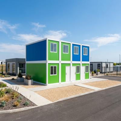China 10ft 20ft 40ft Flat Pack Container House , Premium Flat Pack Mobile Home for sale