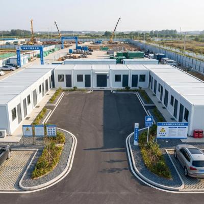 China Detachable Portable Container Office Weather Resistant Modular Site Work Cabin for sale