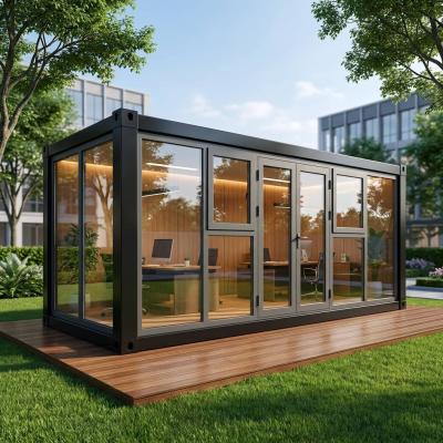 China Detachable Container Tiny House Weather Resistant Prefabricated Backyard Guest Room for sale