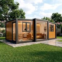 China Luxury Expandable Container House 20ft 38.2sqm Pre Engineered Backyard Sanctuary Pod for sale