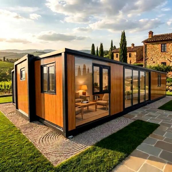 Quality Fast Installation Expandable Container House Anti Corrosion Prefab Expandable House for sale