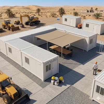 China Rail-Transport Optimized Detachable Container House | Flat-Pack Modular Unit for sale