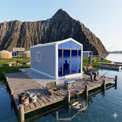 China Expandable Triangular Roof Container House Weather Resistant A Frame Container Home for sale