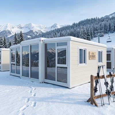 China Winter Proof Heavy Duty Expandable Container Cabin , Living Container House Expandable for sale