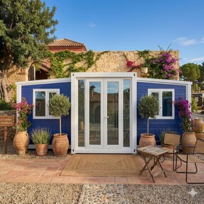 China Premium Expandable Container House , Prefab Modular House For Spanish Developers for sale