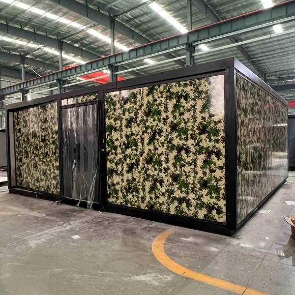 Quality Expandable Container Emergency Shelter Earthquake Resistant Expandable Prefab for sale