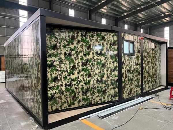 Quality Expandable Container Emergency Shelter Earthquake Resistant Expandable Prefab for sale