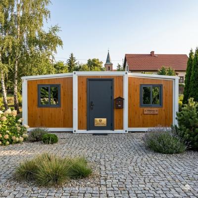 China Prefabricated Expandable Container House Eco Friendly Modular Expandable House for sale