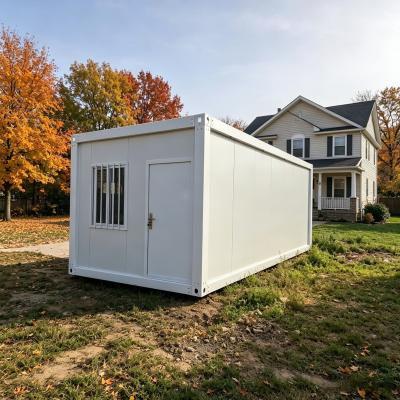 China Prefabricated Detachable Container House Waterproof With Window Security Bars for sale