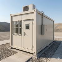 China 20ft Detachable Flat Pack Container House 6000x3000x2840mm Heavy Duty Construction Worker Dormitory for sale