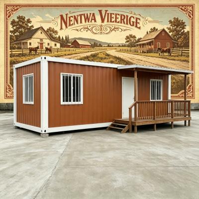 China Rustic Texas Meadow Retreat Module featuring Vibrant Clay Brown Envelope and Minimalist Prairie Homestay Pod for sale