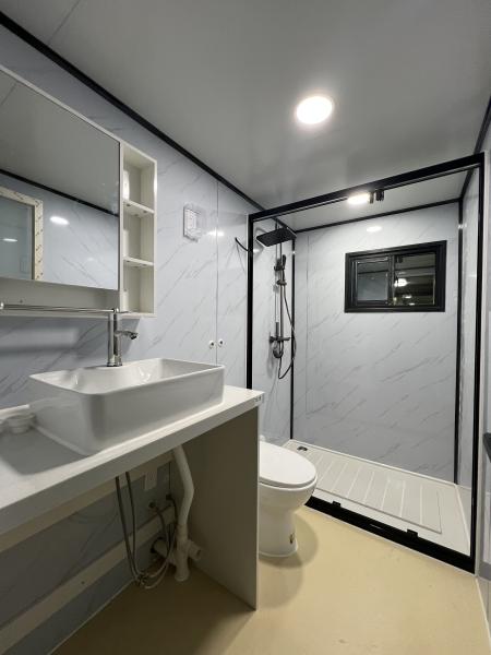 Quality Modernist Deep Charcoal Living Module with Full Height Panoramic Window and for sale