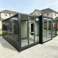 Quality Modernist Deep Charcoal Living Module with Full Height Panoramic Window and for sale