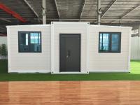 China 20FT Compact Secure Expandable Container House – Beige Siding Edition for sale
