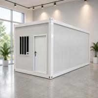 China Z Type Folding Container Modular House 20ft Quick Install Temporary Workers Shelter 20ft for sale