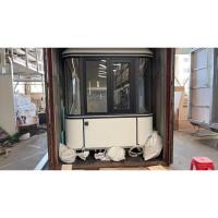 China Panoramic Space Capsule House Outdoor Tourism Module for sale