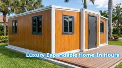 Modern Expandable Container House Luxury Prefab Cabin
