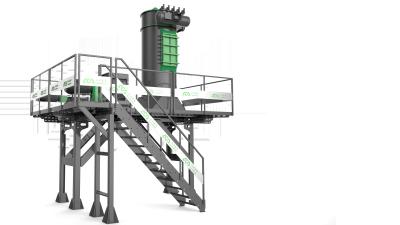 Cina Unità del mulino a martelli di acciaio inossidabile 37kw 1000kg/H in vendita