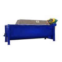 China 2m3 Raw Material Hopper, 1460mm Width Raw Material Silo for sale