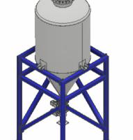 China DN150 100mm Diameter Industrial Cyclone Separator for sale
