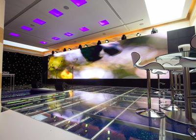Cina Esposizione di LED dell'interno meravigliosa del fondo di fase della parete di P3.91 HD LED video in vendita