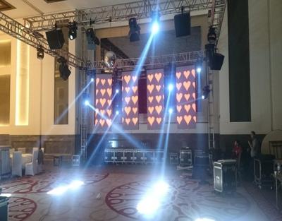 Cina Schermi dell'interno del video dei tabelloni del LED dell'affitto P4.81 grandi LED in vendita