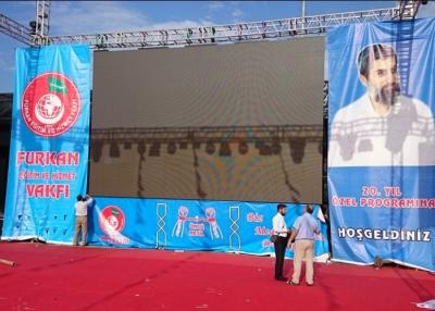Cina Uso all'aperto di manifestazione del video in tensione dello schermo dell'affitto LED di colore pieno di RGB di alta luminosità in vendita