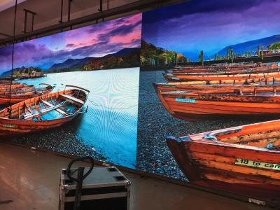 Cina P3.91 di alta risoluzione dentro lo schermo del LED, video pubblicità della parete ha condotto il tabellone in vendita