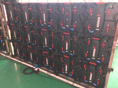Cina Schermo dell'interno senza cuciture 1/16 della parete di HD P2.5 LED il video esplora 480 * 480mm in vendita