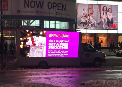 Cina Esposizione di LED di pubblicità all'aperto mobile del camion del Canada 6x3m 6000nits Brightniess in vendita